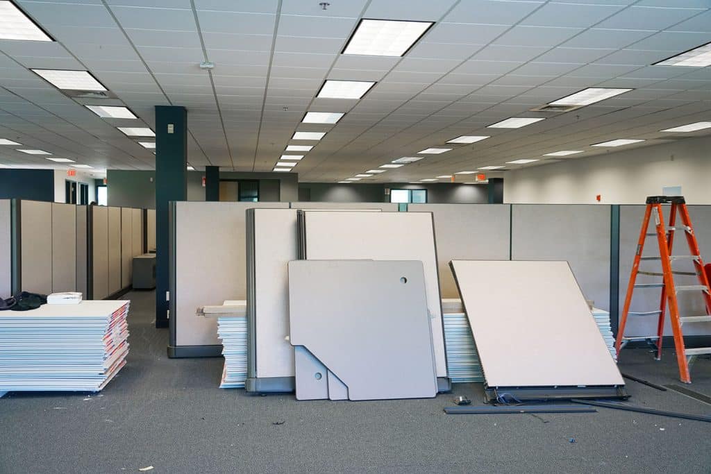 Office Cubicle Removal | All Junk Solutions